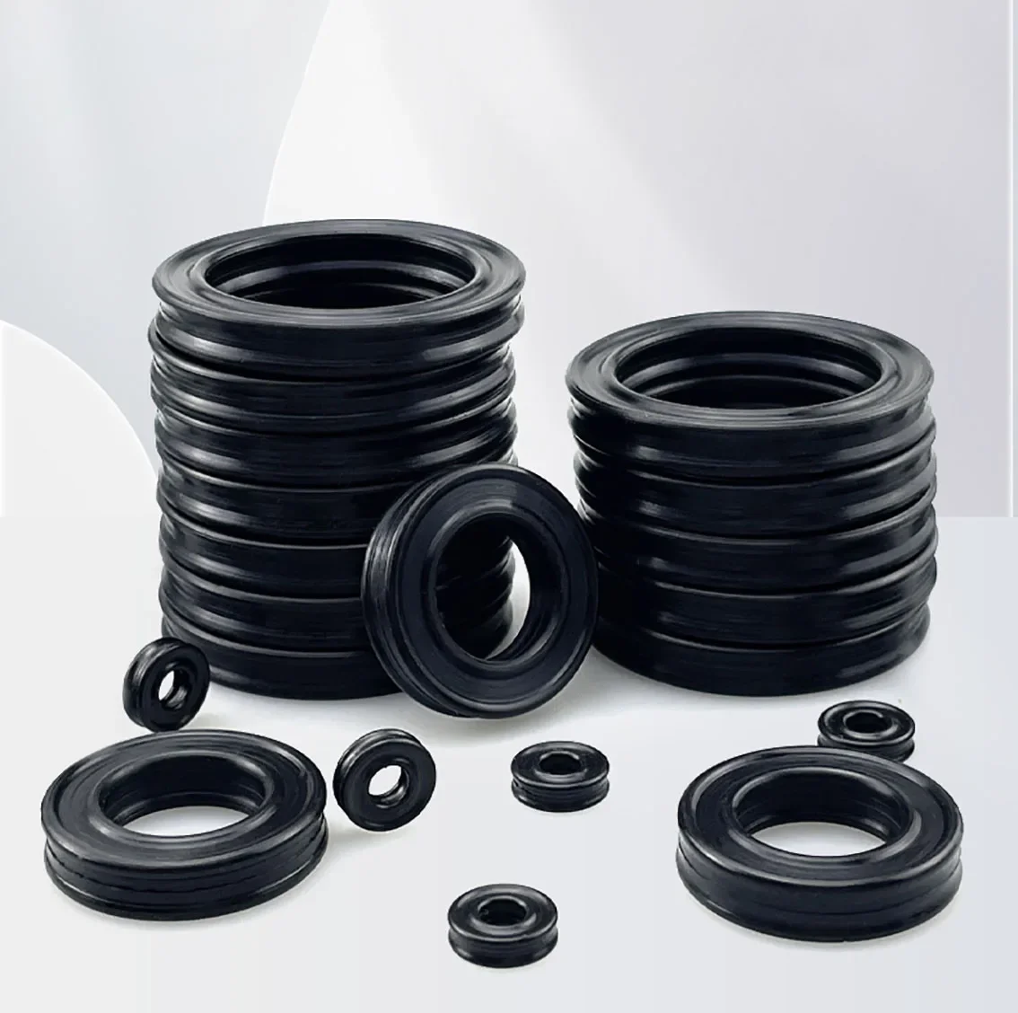 CS 3.53mm Black NBR X-Ring Seals ID 4.34-456.06mm Four Lip Seal Ring ...