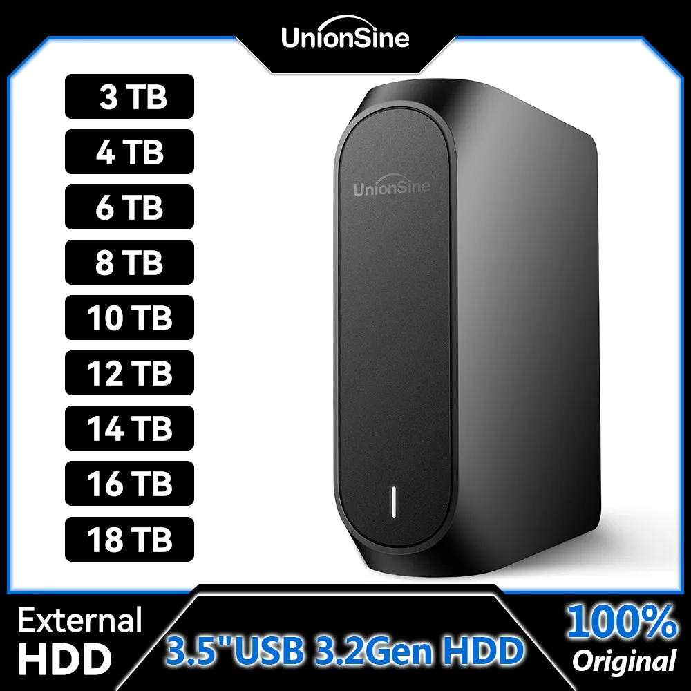 UnionSine-4TB-6TB-8TB-10TB-12TB-18TB-3-5-USB-3-2Gen-HDD-Compatible ...
