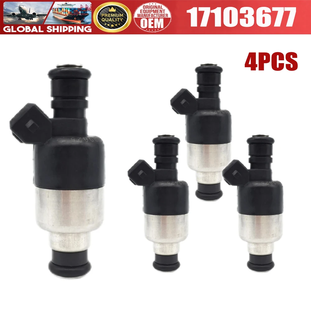 4PCS Fuel Injectors For Daewoo Lanos Sport Cielo Corsa 1.6L 1999-2000 ...