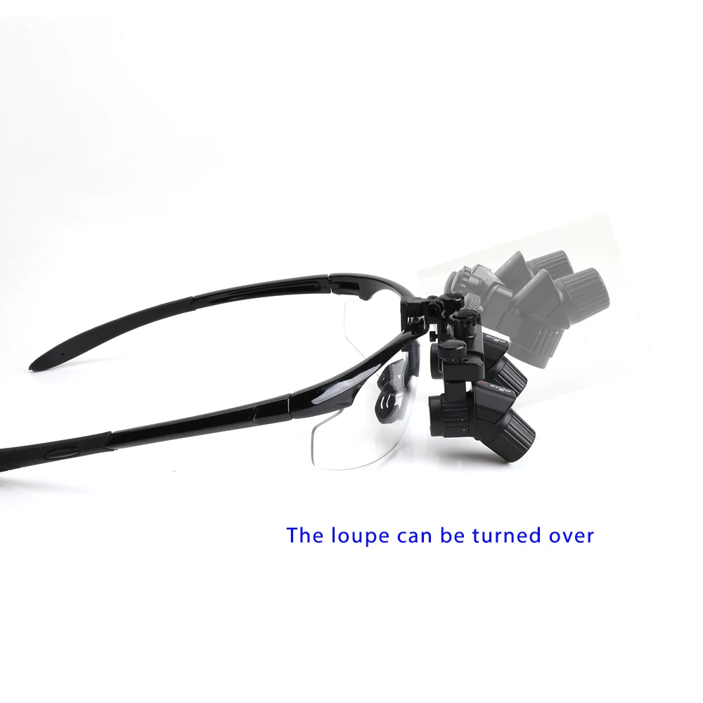 Ergo Loupe 4X Binocular Dental Loupes 5W Surgical Headlamp Pupil ...