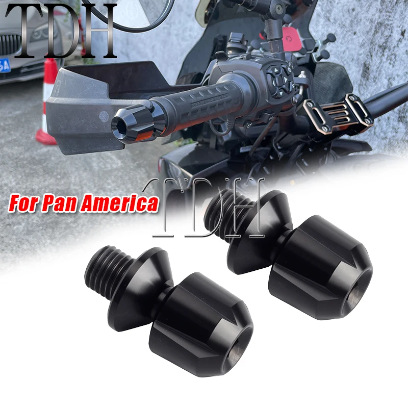 1Pair Motorcycle Aluminum Handlebar Gear Balanced Plug Slider Handle ...
