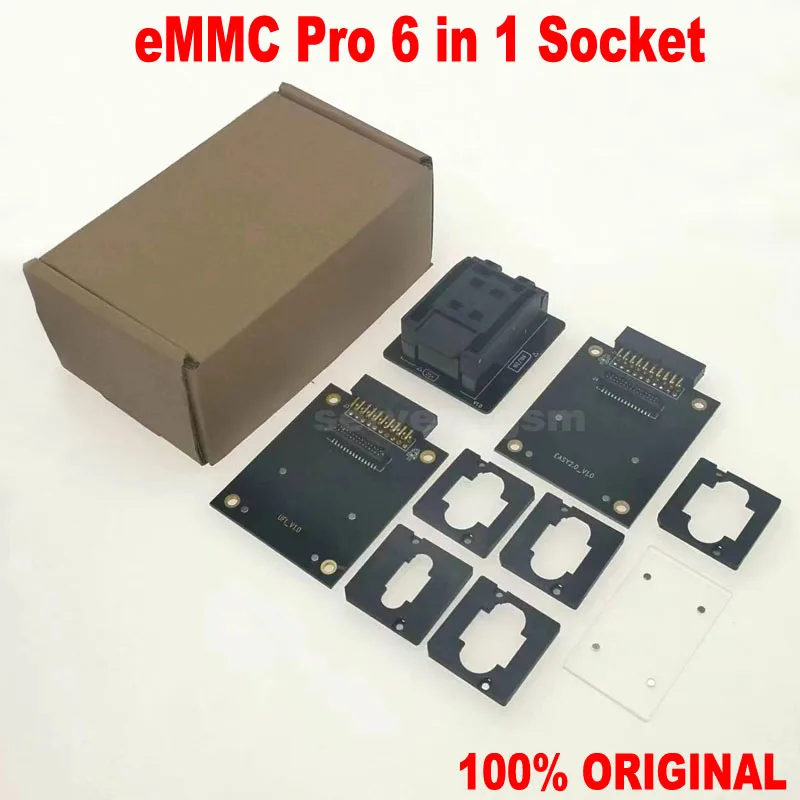 Новинка 2024, переходник eMMC с разъемом Emmc Pro 6 в 1 (eMMC221.254.162.186.153.169 ...