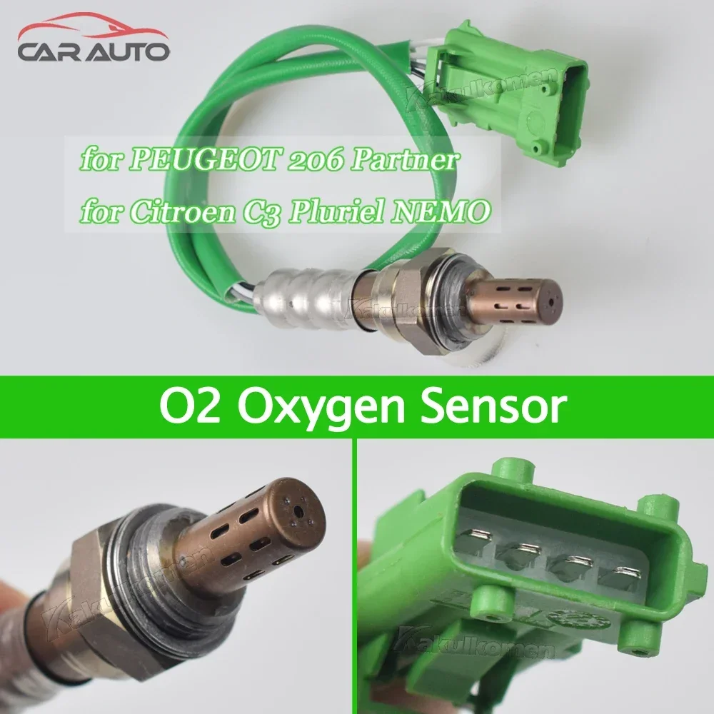 Sensor de oxígeno Lambda O2 para PEUGEOT 206 Partner Citroen C3 Pluriel ...