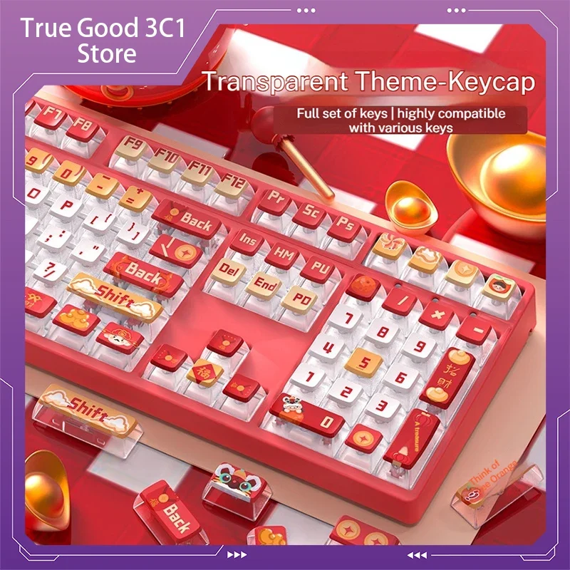 Custom-Keycap-108-Key-Mechanical-Keyboard-Keycaps-Pbt-Thermal ...