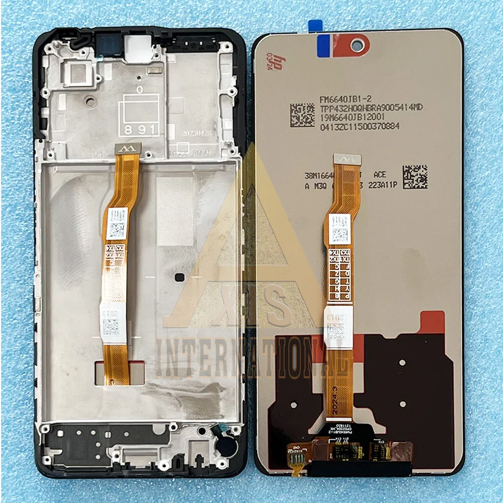 6,64 "оригинальный для vivo Y36 4G LCD V2247 Y36 дисплей рамка экран ...