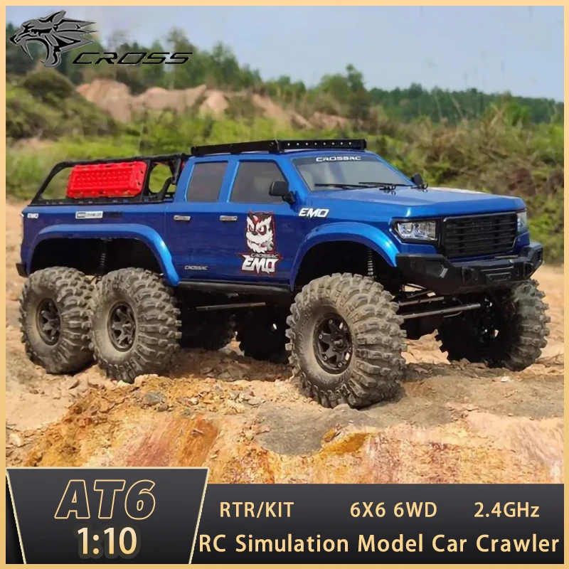 NEW-CROSSRC-AT6-6X6-6WD-1-10-RC-Electric-Remote-Control-Model-Off-Road ...