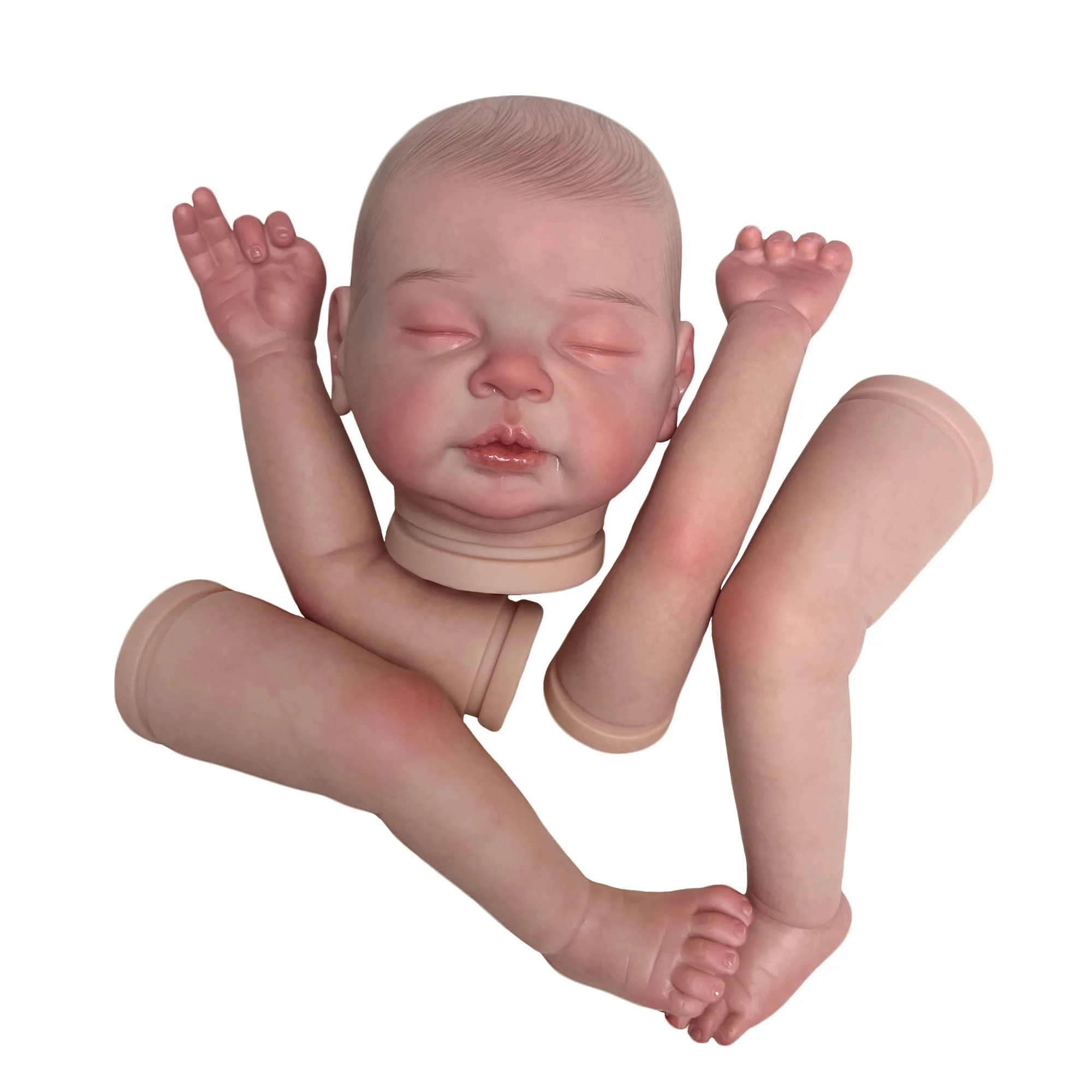 Reborn Bebe 22 Inch Lovely Doll Kits Artist Painting Reborn Baby ...