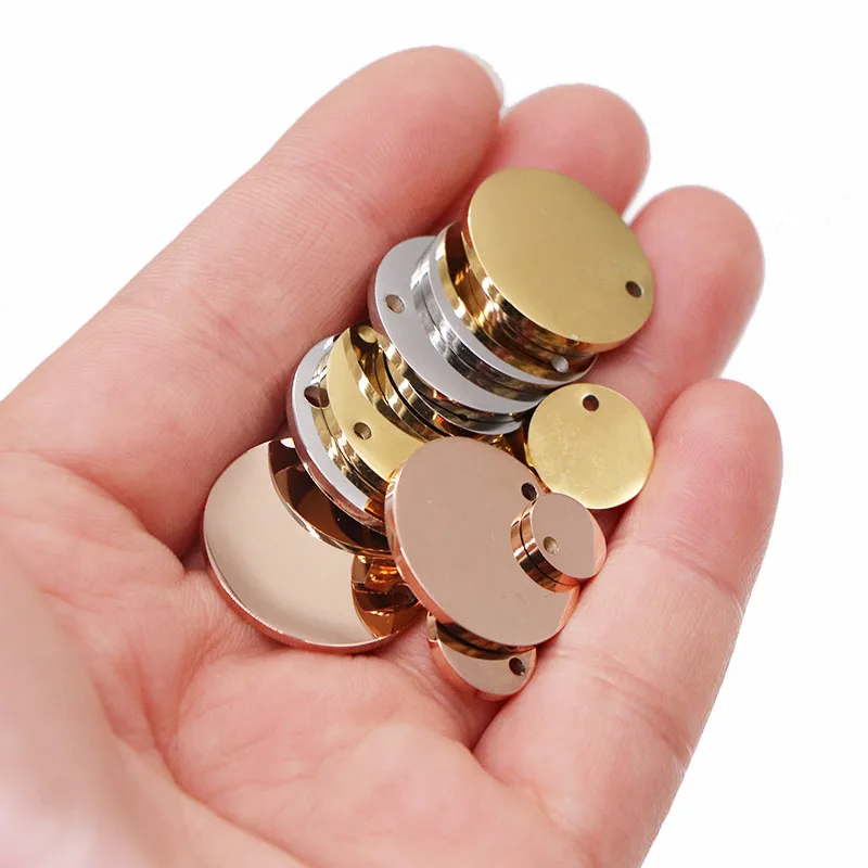 10pcs-lot-10-12-15-18-20-25mm-Round-Disc-Charms-Tags-Mirror-Polished ...