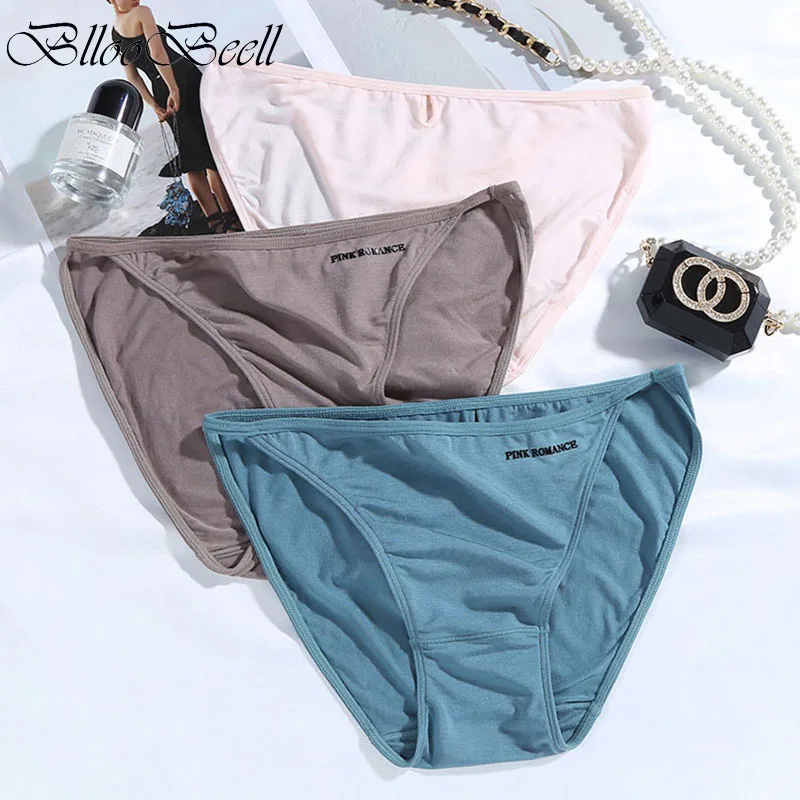 Einfache-sexy-Frauen-japanische-H-schen-modale-niedrige-Taille-Unterw-sche-einfarbige-Slips ...