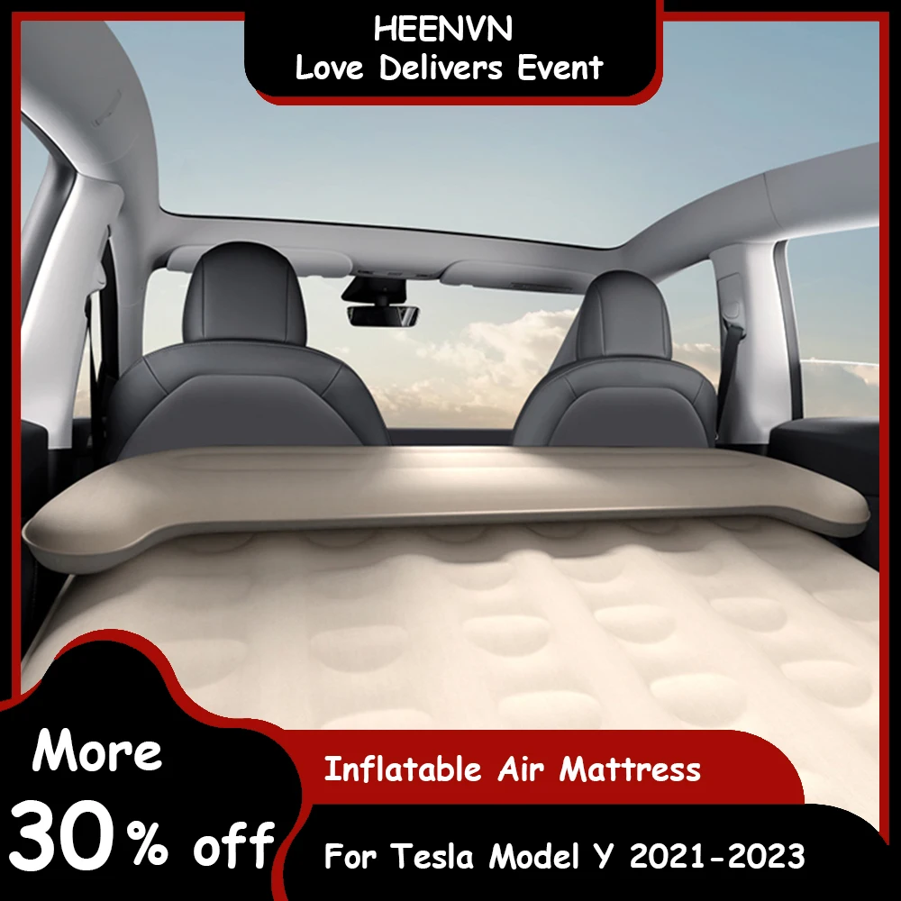 Inflatable-Air-Mattress-For-Tesla-Model-Y-2023-Portable-Outdoor-Camping ...