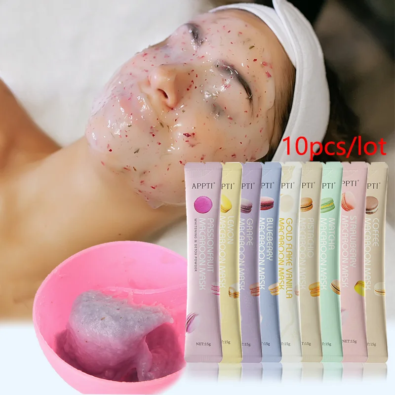 Macaron-Mask-Powder-Nicotinamide-Jelly-Mask-Peel-Off-Soft-Mask-Powder-Anti-Rugas-Clareamento ...