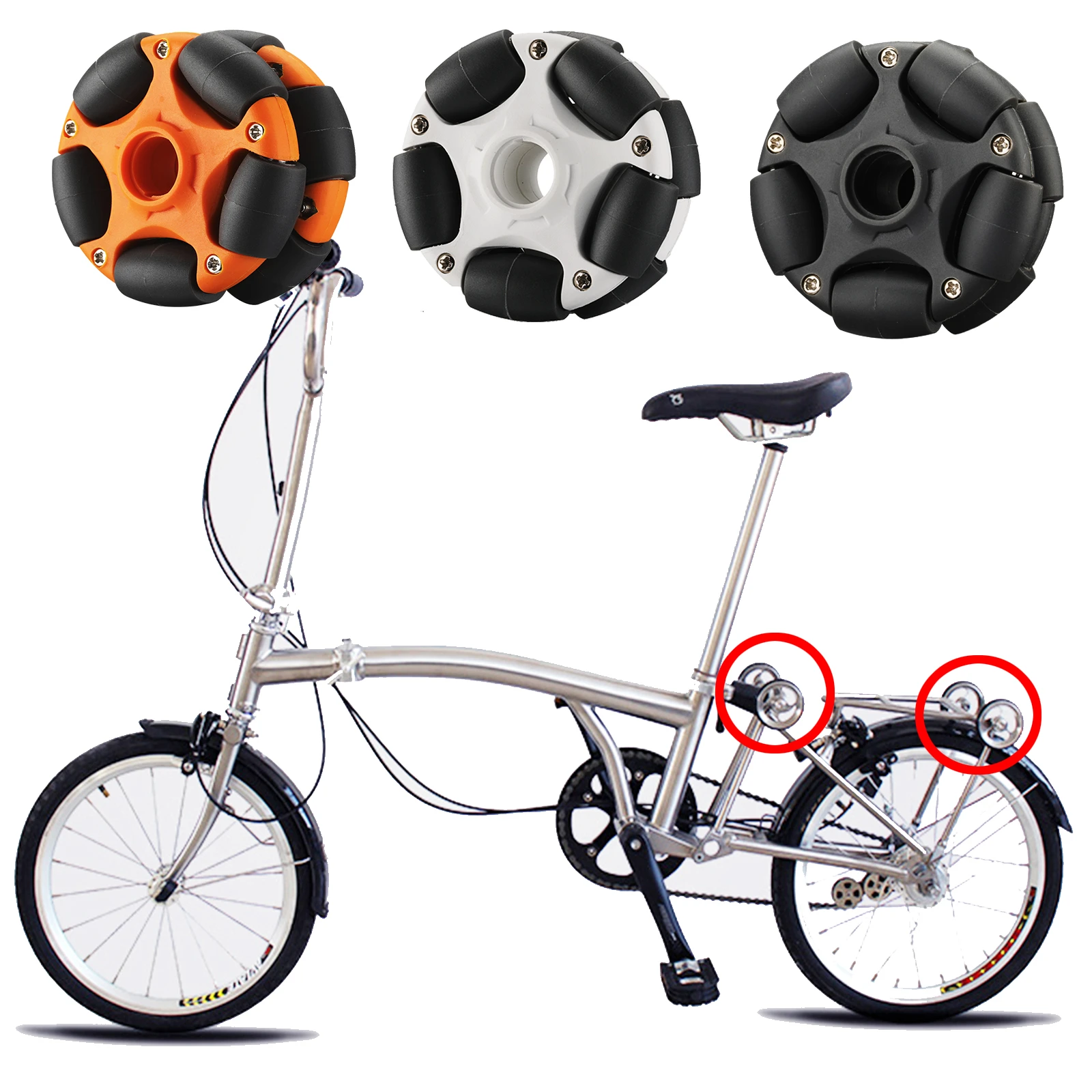 Easy Wheels Brompton | Brompton Folding Wheel | Brompton Easy Wheels 4 ...