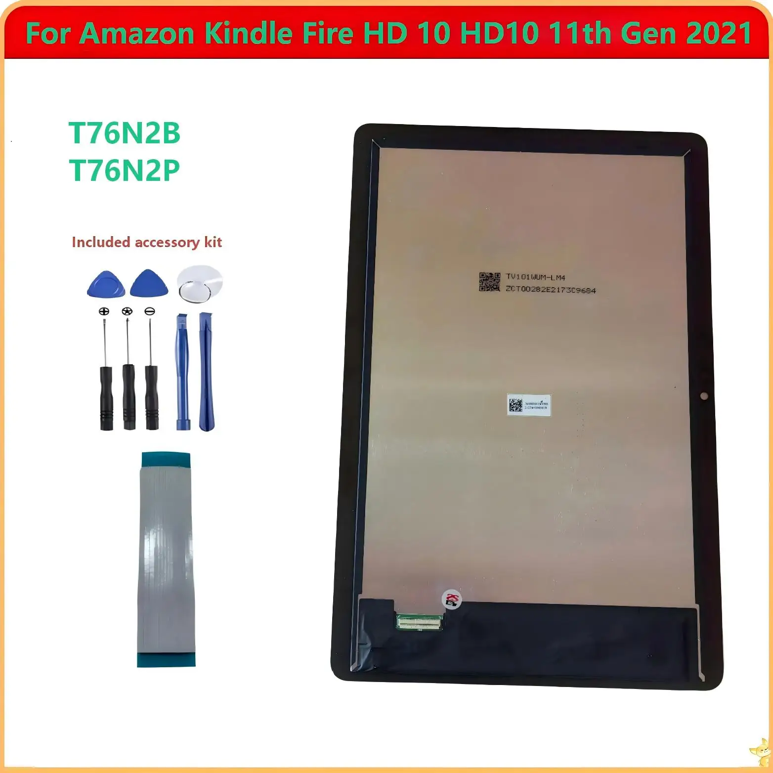 Pantalla LCD para Amazon Kindle Fire HD 10 HD10 11.ª Generación 2021 10 ...