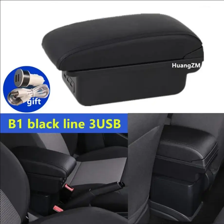 Car Armrest For Mercedes-Benz Smart Fortwo Forfour Armrest box central ...