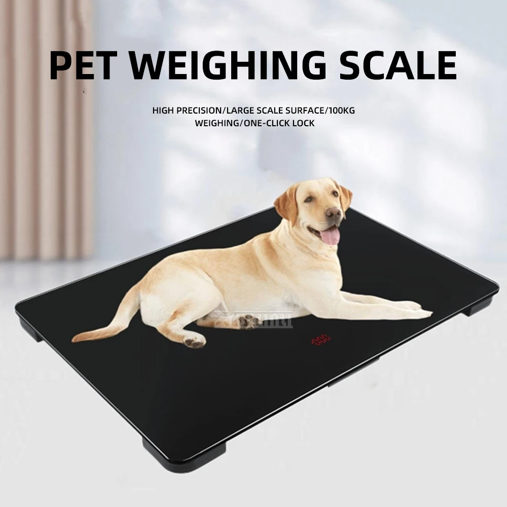 Accurate Digital Pet Scale, Extra Large Weighing Platform for Big Dogs ...