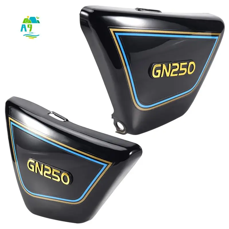 A09E-1 Pair Right & Left Frame Side Covers Panels For Suzuki Motorcycle ...
