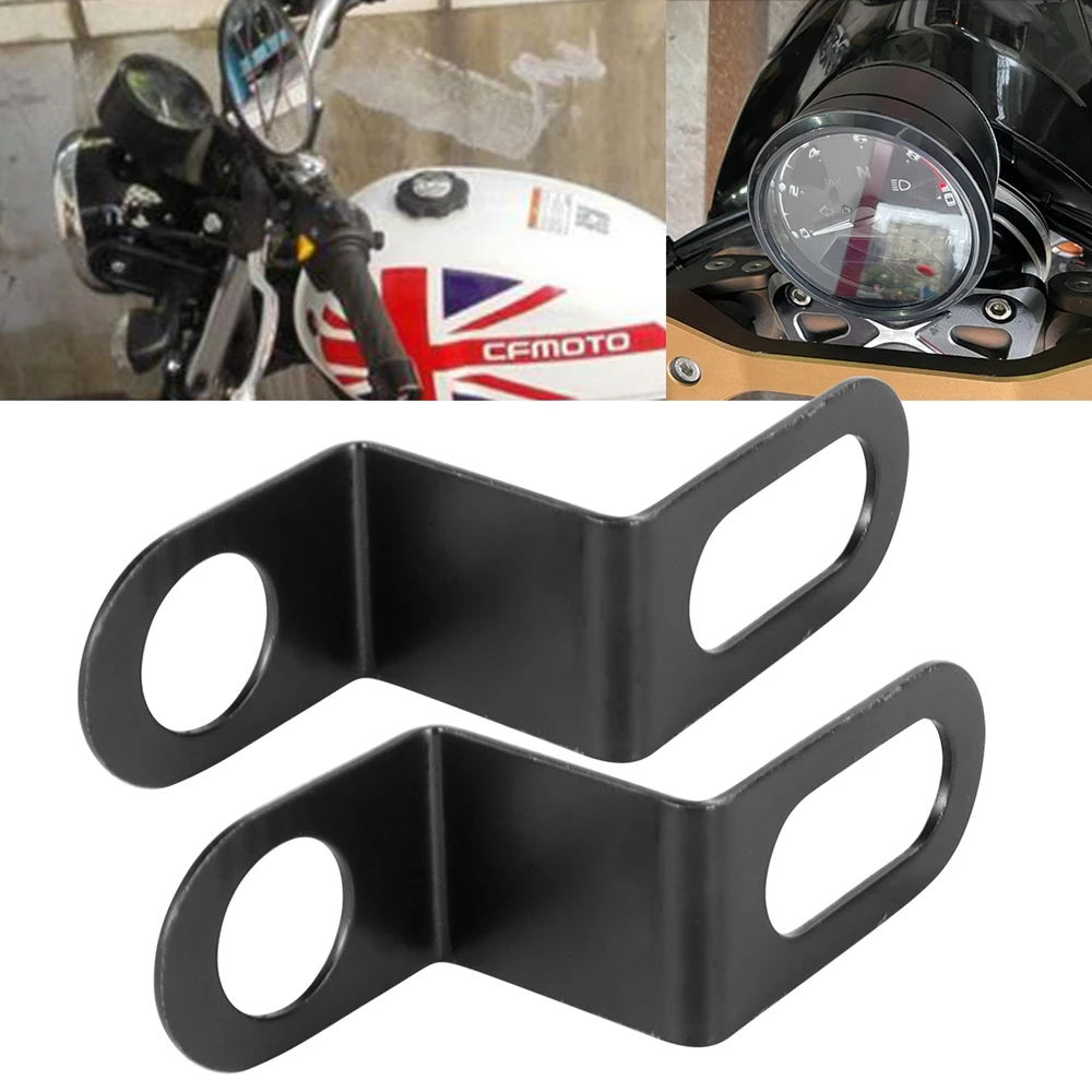 2Pcs Motorcycle Turn Signal Light Lamp Holder Universal Shock Mount ...