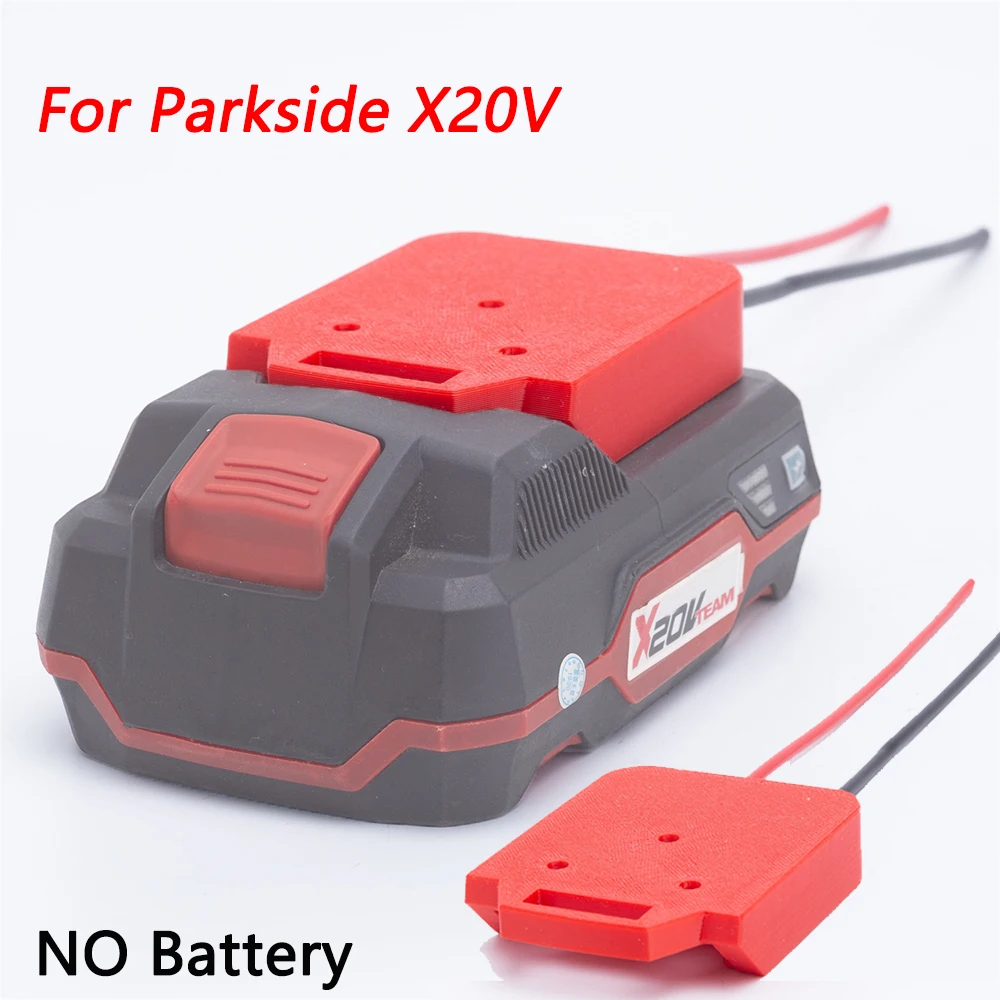 Battery-DIY-Adapter-For-Lidl-Parkside-X20V-Team-Li-ion-14-AWG-wireless ...