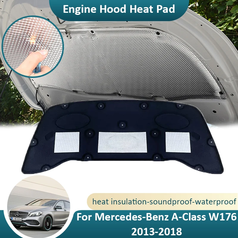 For-Mercedes-Benz-A-Class-W176-2013-2018-Car-Front-Hood-Engine-Heat ...