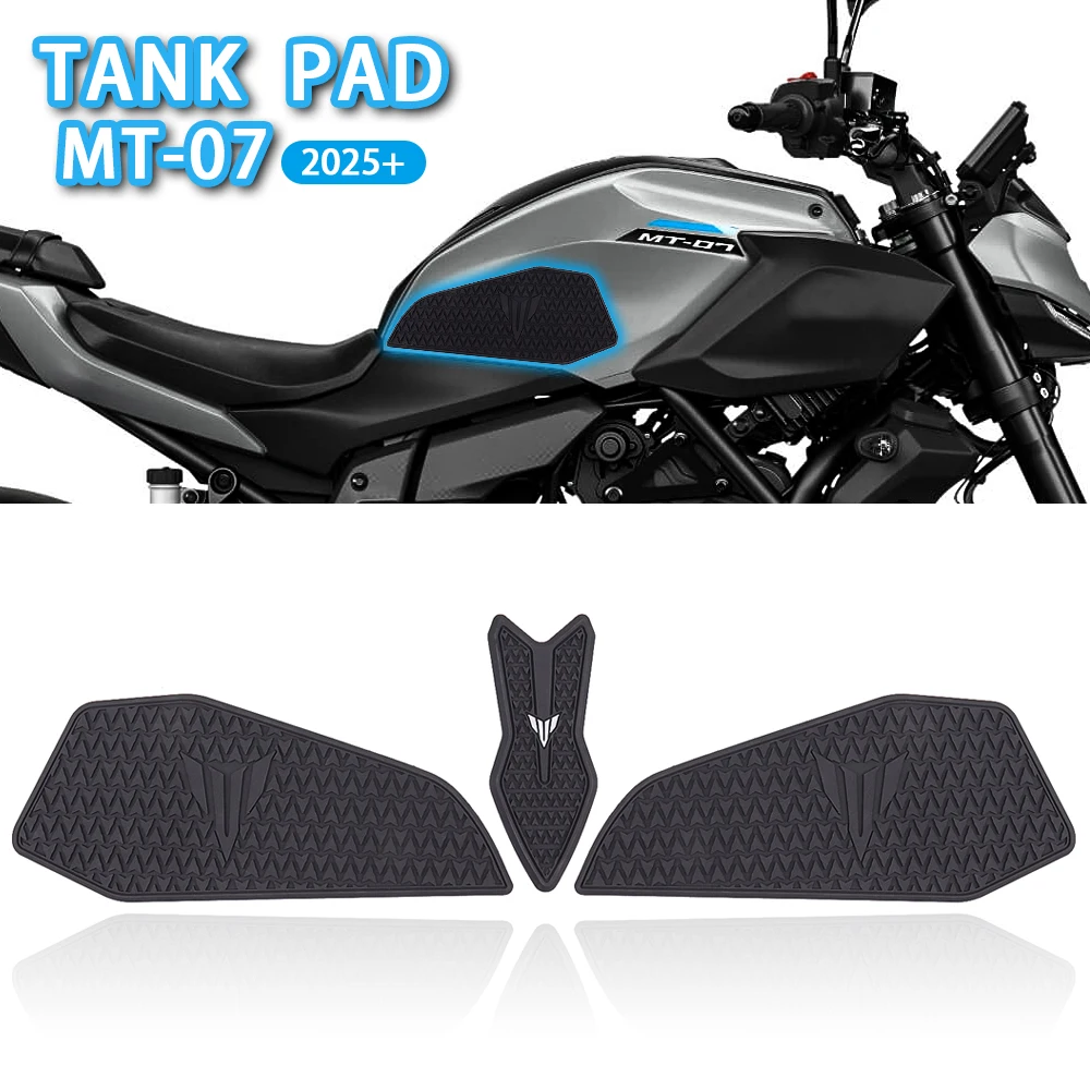 MT-07 2025 Tank Pad Motorcycle accessories Fuel Tank Pad For YAMAHA MT ...