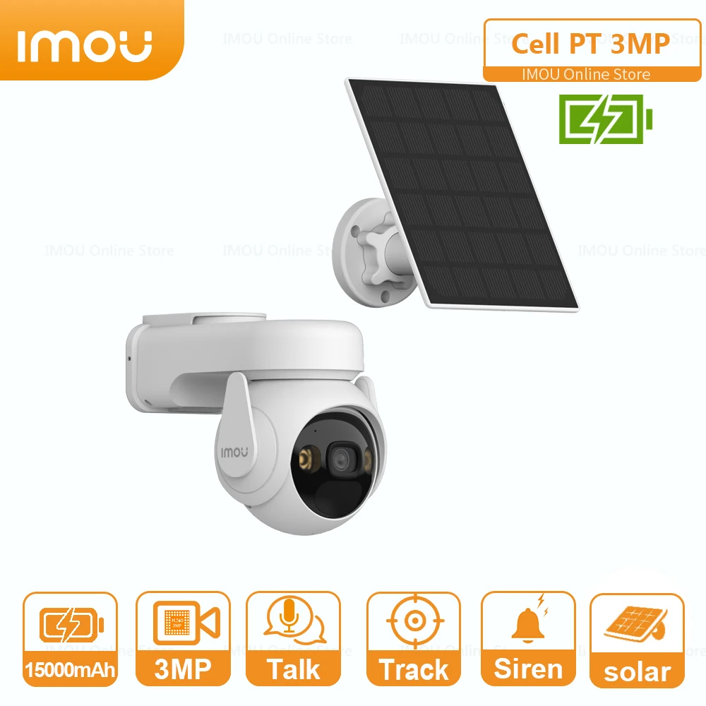 IMOU Cell PT 3MP com Painel Solar de 3W: Uma Análise Real Após 3 Meses ...