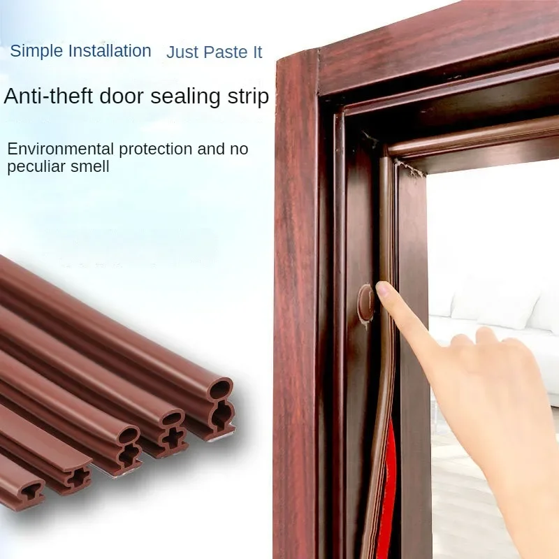 6Meters-Roll-Self-adhesive-Silicone-Rubber-Sealing-Strip-Door-Window ...