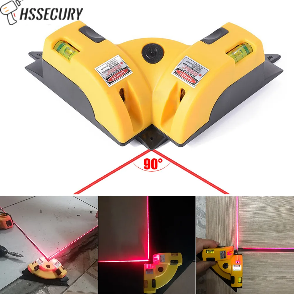 Right Angle 90 Degree Square Laser Level Laser Vertical Ground Wire ...