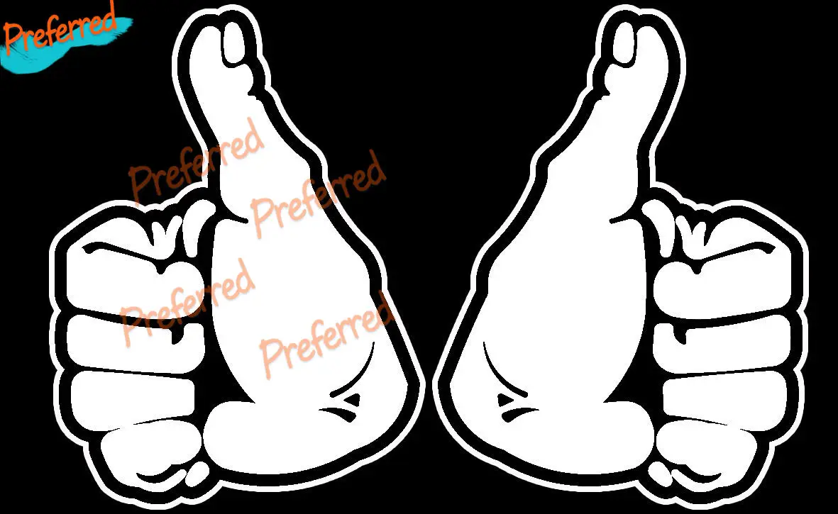 Two Thumbs Pointing At Self Clipart