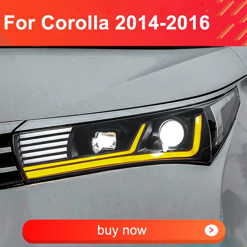 Car-Headlight-Assembly-for-Toyota-Corolla-2014-2015-2016-Headlights ...