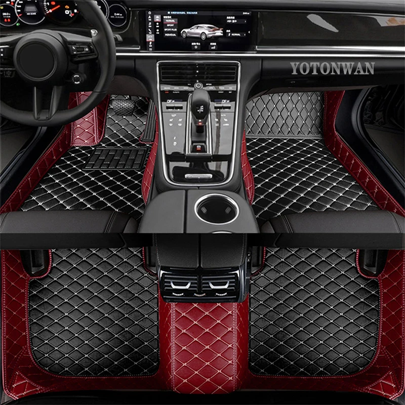 YOTONWAN alfombrilla personalizada de doble capa para coche, accesorio ...