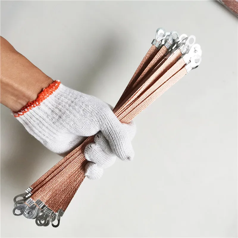 30-50-100pcs-12-30cm-4-square-Aluminium-copper-Alloy-Engine-Braided ...