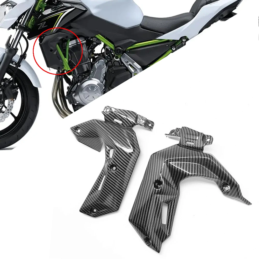 Motorcycle-Carbon-Fiber-Left-Right-Side-Radiator-Cover-Panel-Fairing ...