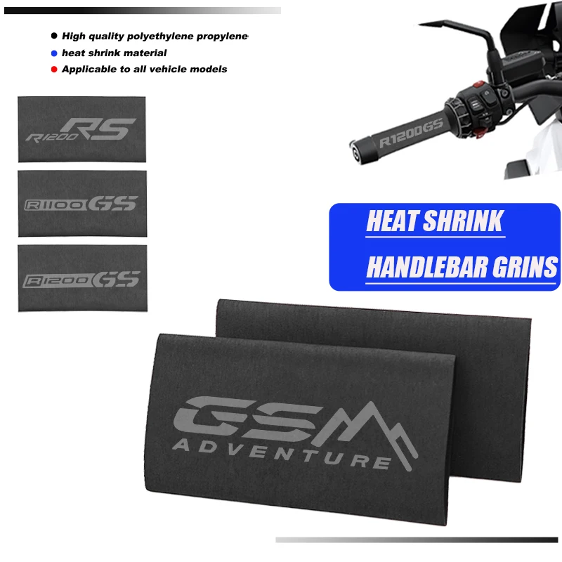 Motorcycle Heat Shrink Handlebar Grip No-Slip Accessories PE Lever ...