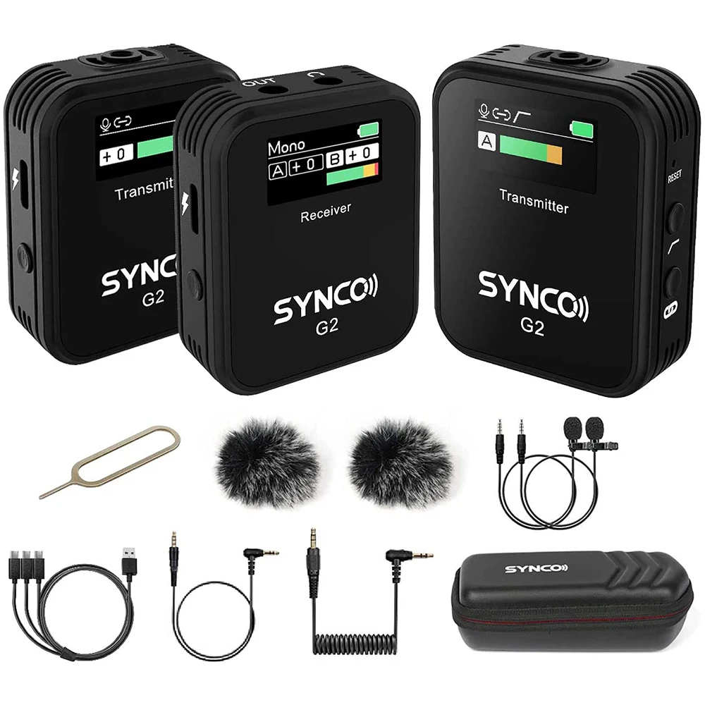 Synco Professional Wireless Microphone for Pc Home Studio Smartphone ...