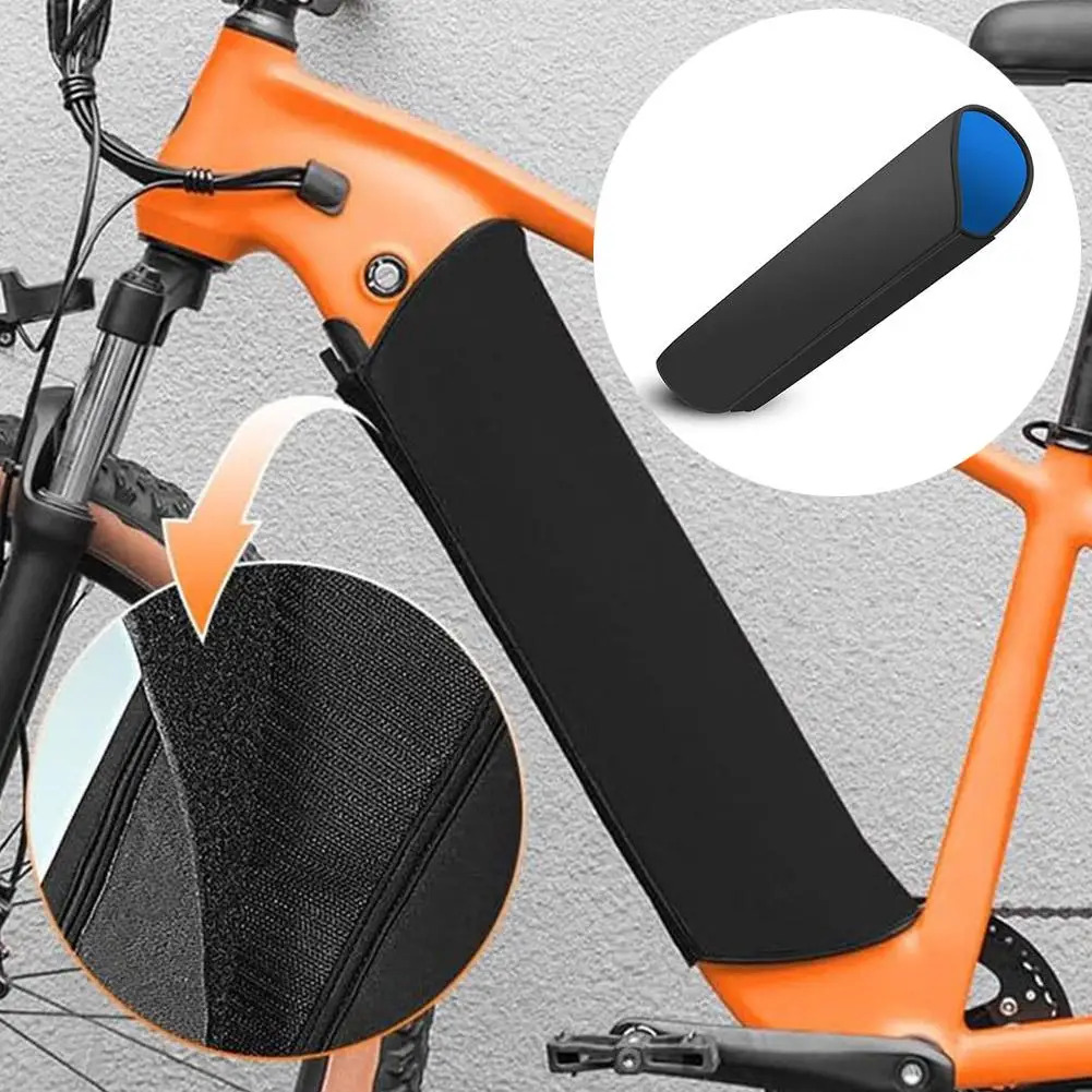 Bicycle Lithium Battery Cover Protective Cover Bicycle Frame Anti Cold ...