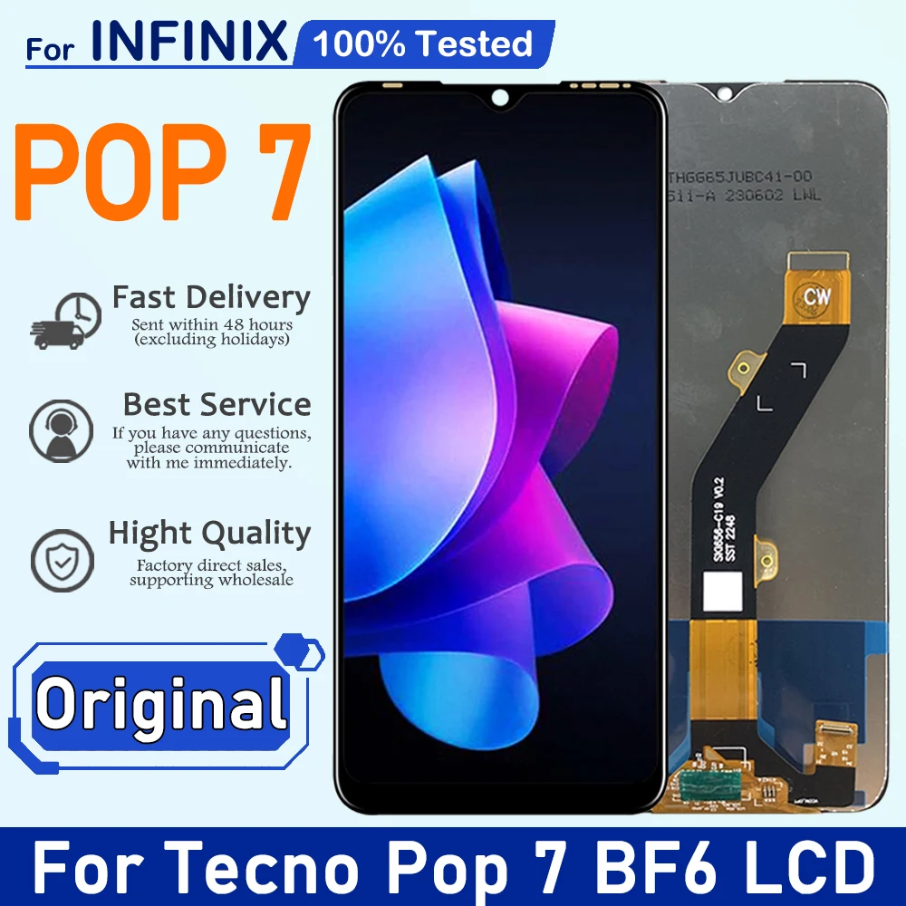 Is the 6.6 Pop7 LCD Compatible Display Worth Replacing Your Tecno Pop 7 ...
