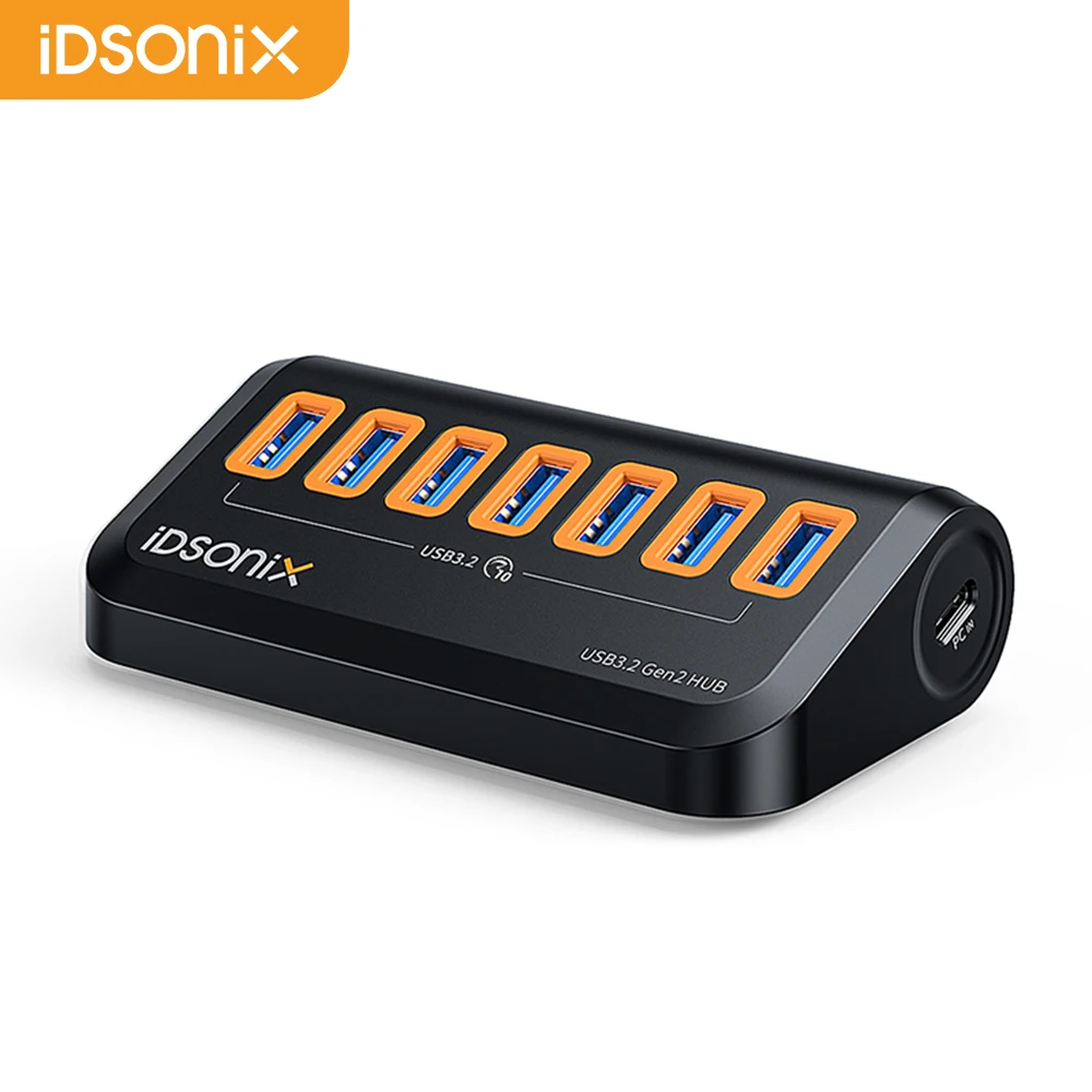 IDsonix-10Gbps-USB-3-2-HUB-7-Port-USB-Docking-Station-High-Speed-USB ...
