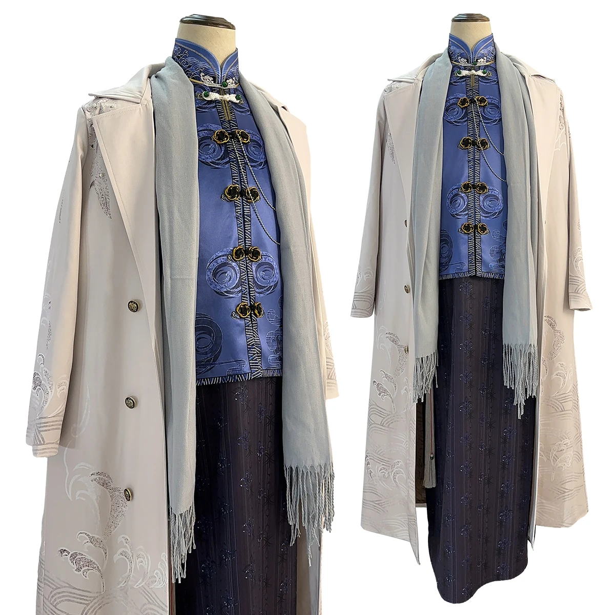 HOLOUN-Tears-of-Themis-Game-Marius-Cosplay-Costume-King-Coat-Tang-Suit ...