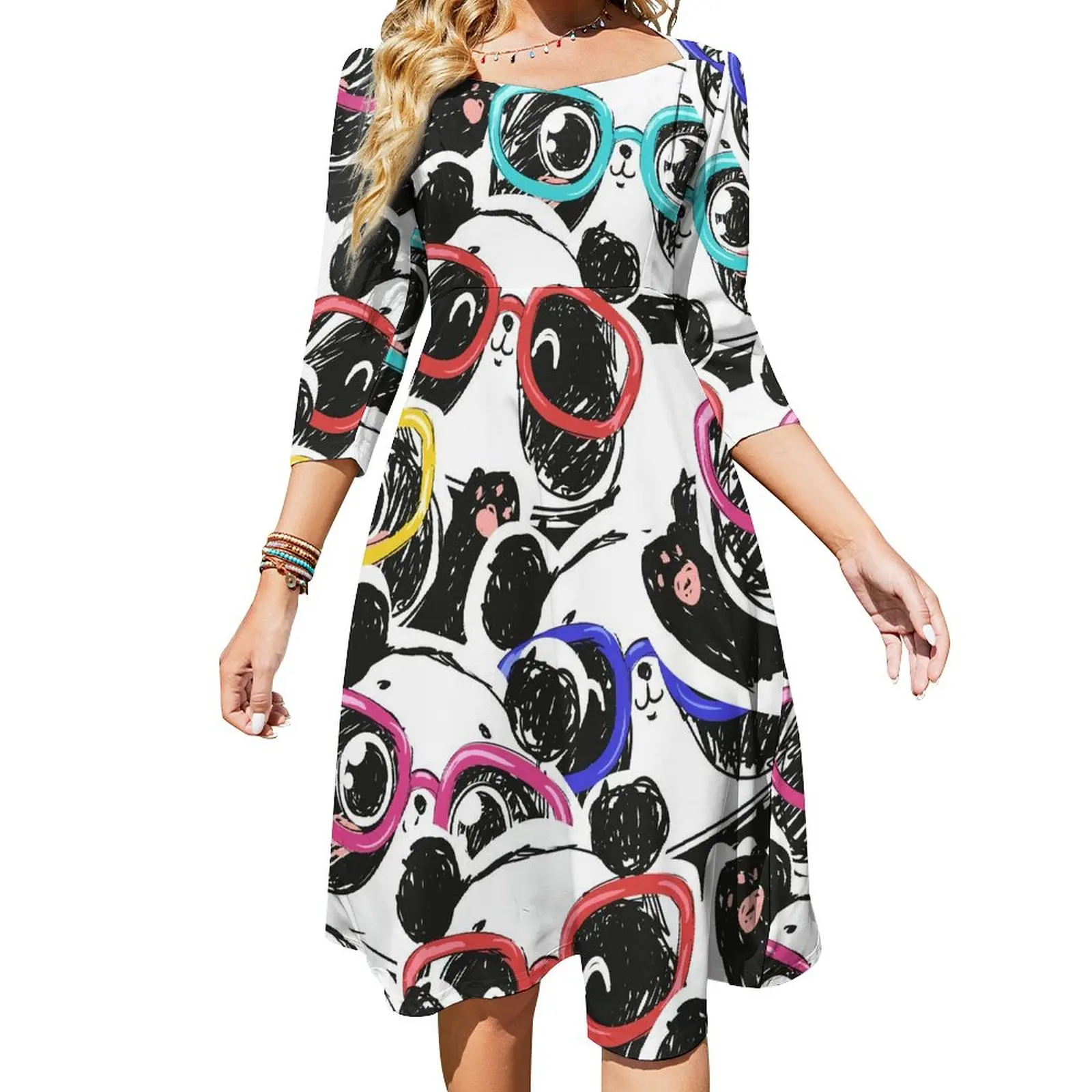 Baby-Panda-Dress-Summer-Sexy-Cute-Animal-Print-Pretty-Dresses-Ladies ...