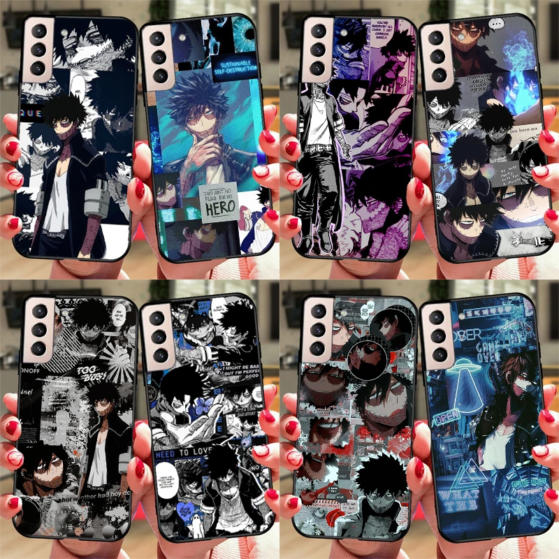 Dabi My Hero Academia Anime Case For Samsung Galaxy S22 Plus S8 S9 S10 ...