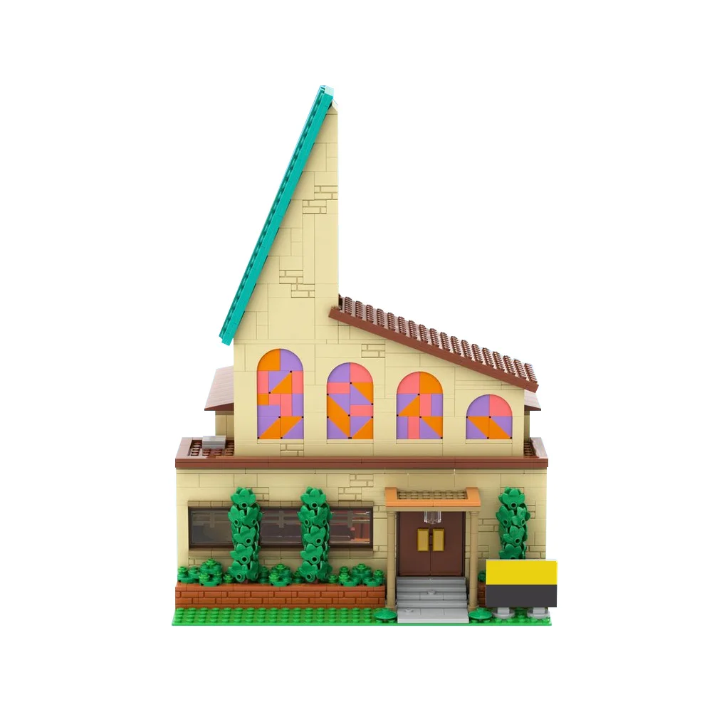 Gobricks-MOC-Modular-Springfield-Church-Bricks-Model-Modular ...