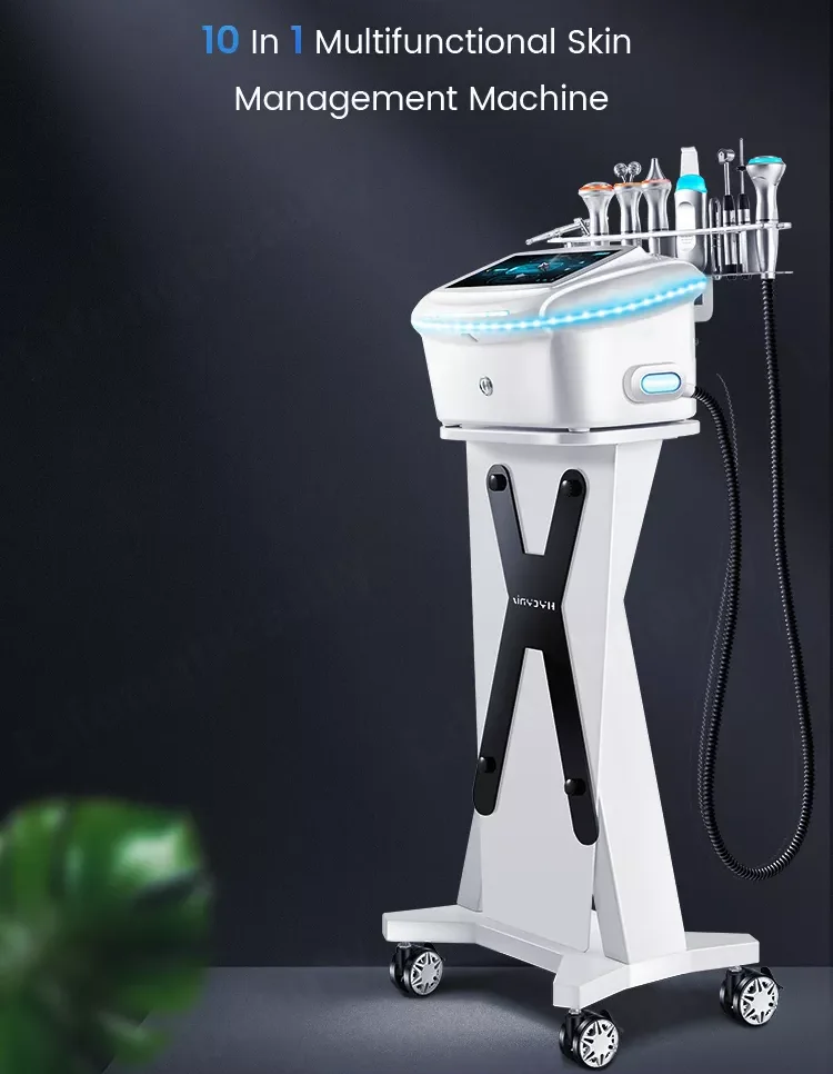 10 in 1 Galvanic Ion Machine Multifunction Hydrodermabrasion Facial ...