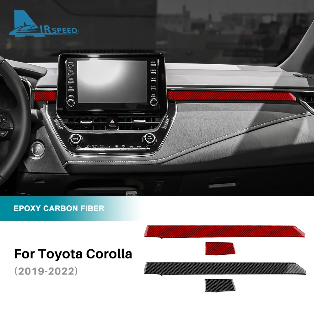 Real Soft Carbon Fiber Sticker For Toyota Corolla E210 2019 2020 2021 ...