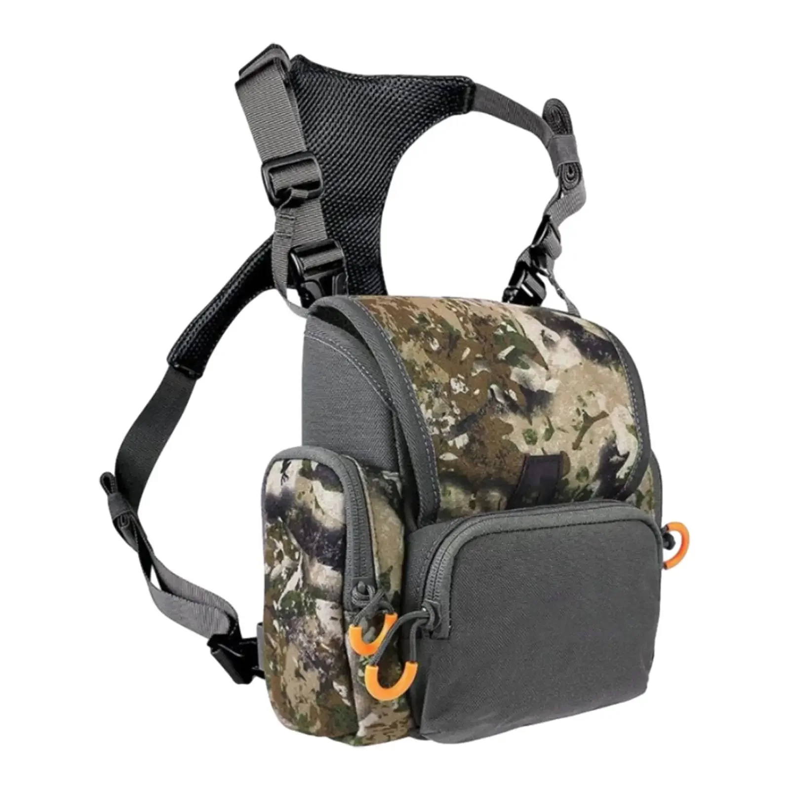 Binocular Harness Chest Pack Practical Multipurpose with Rain Cover ...