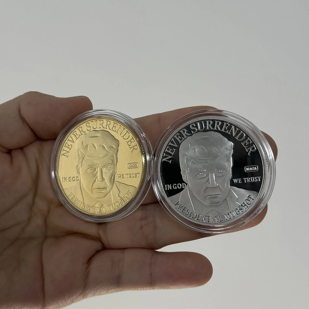 2024-Antique-Silver-Dollar-Coin-American-Morgan-Hobo-Trump-Couple-Coin ...