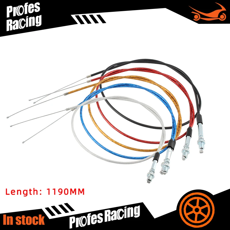 Motorcycle Universal Accelerator 1190mm Straight Connection Throttle ...