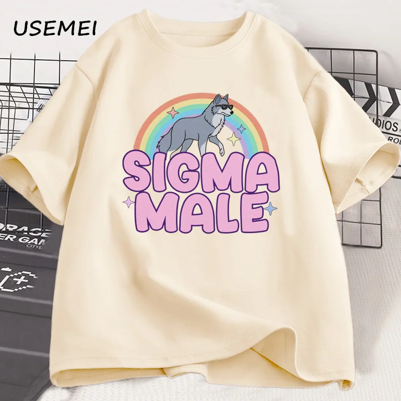 Sigma-Camiseta-con-estampado-de-lobo-solitario-para-hombre-y-mujer ...