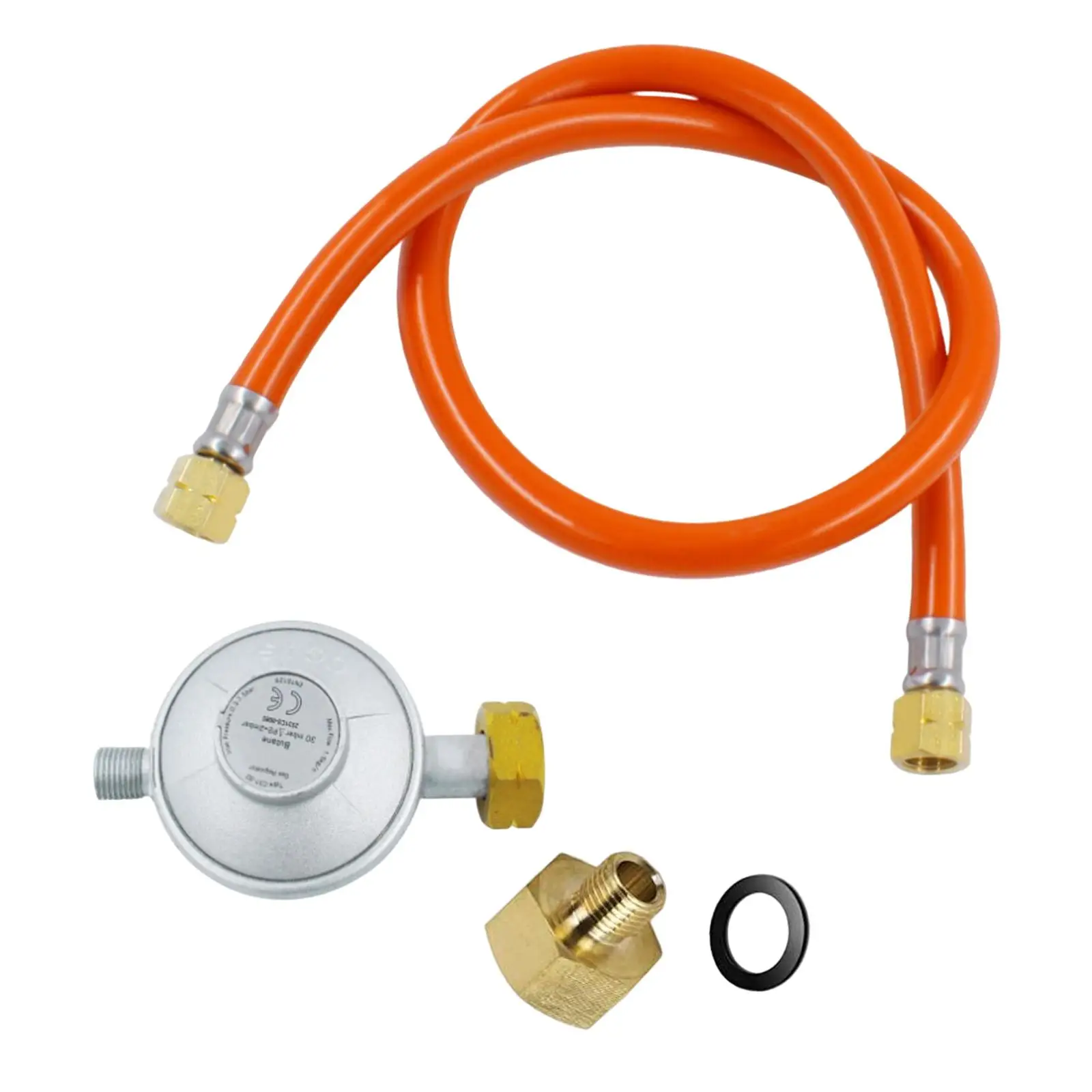 Durable Gas Regulator, Accessory, 1/2" Adapter, Part, Metal Hose ...