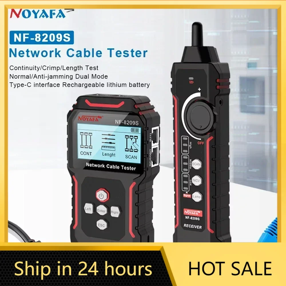 NOYAFA-Cable-and-Network-tester-Cable-and-Network-test-NF-8209S-LCD ...