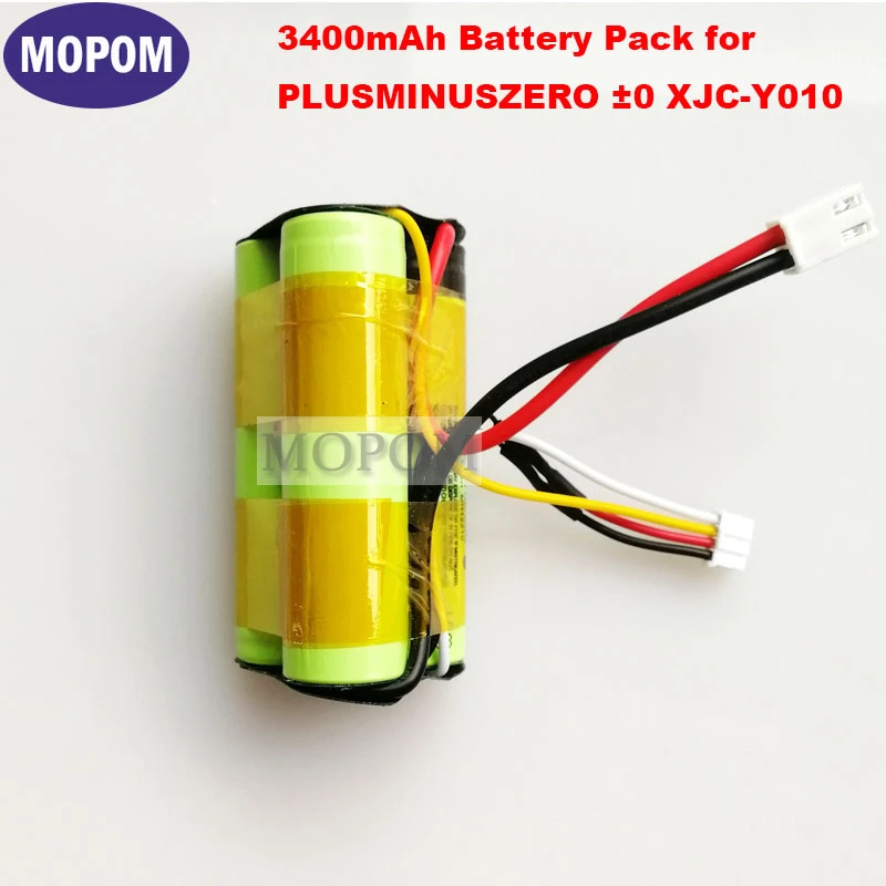 New Li ion 3500mAh/2800mAh 10.8V Battery Pack for PLUSMINUSZERO ±0 XJC Y010 Robot Vacuum Cleaner ...